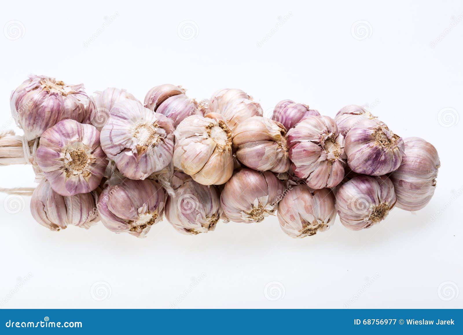 String of garlic stock image. Image of ingredient, natural - 68756977
