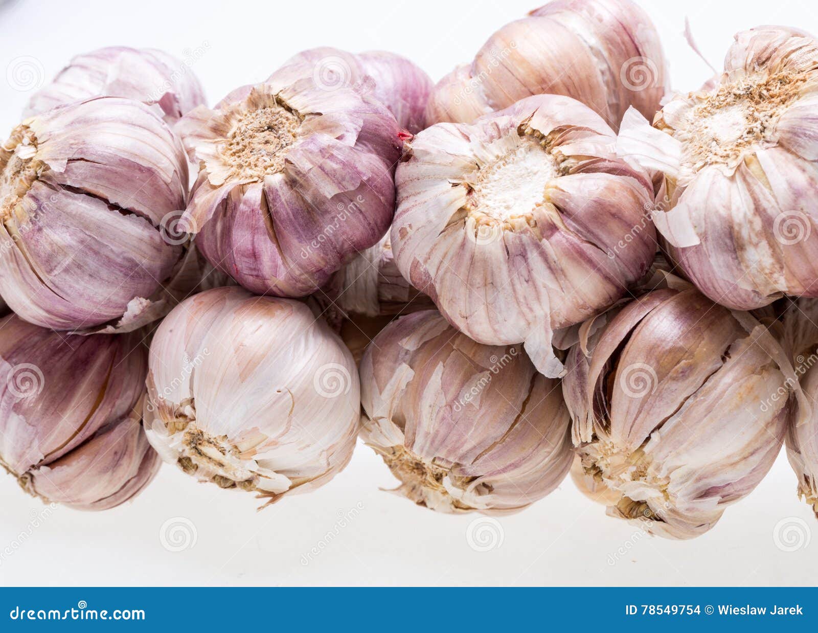 String of garlic stock photo. Image of natural, bulbs - 78549754