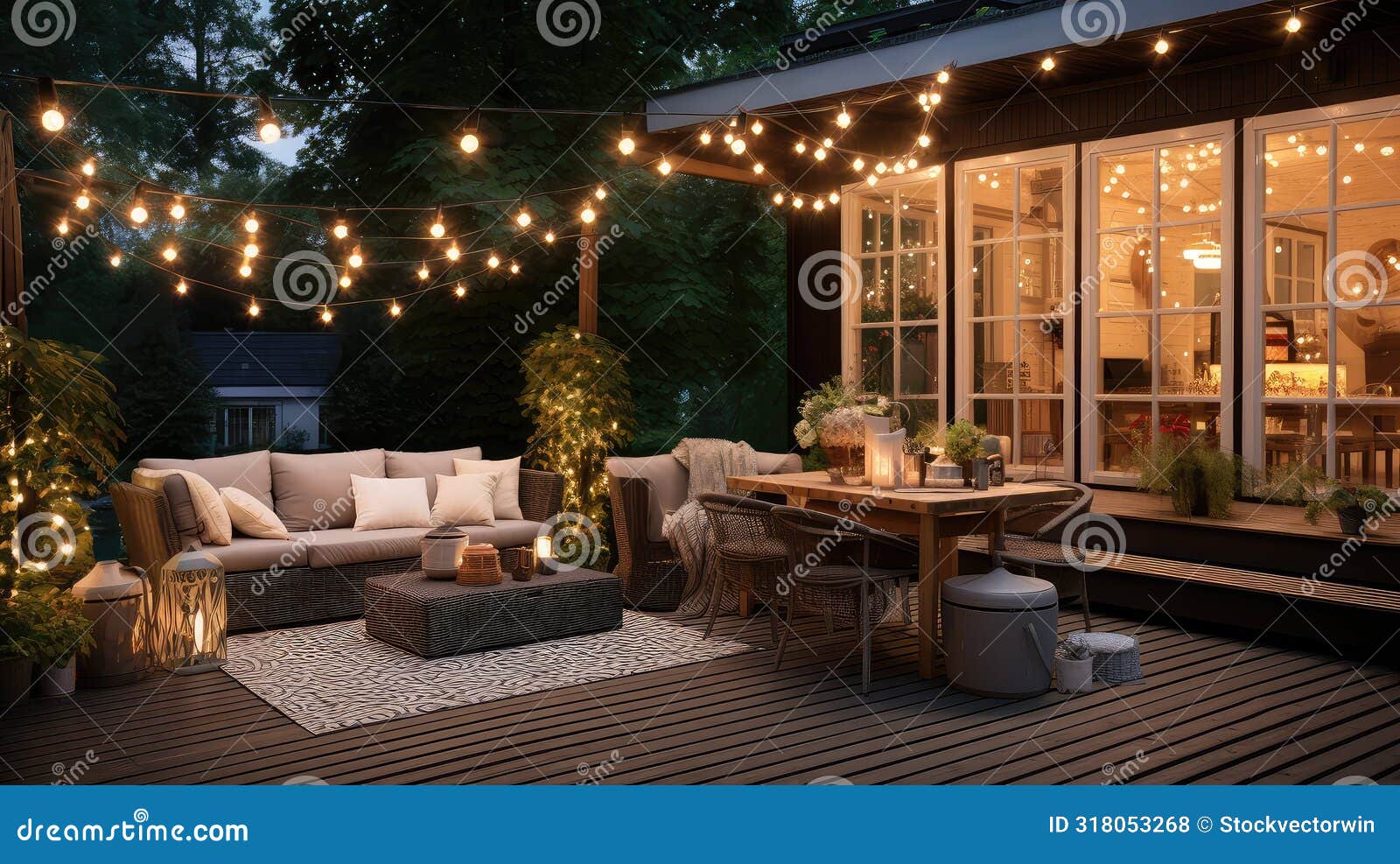 String house light stock illustration. Illustration of farm - 318053268