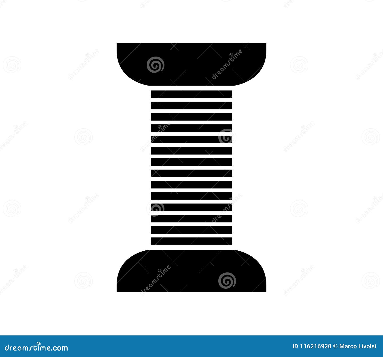 String icon illustrated stock illustration. Illustration of strict ...