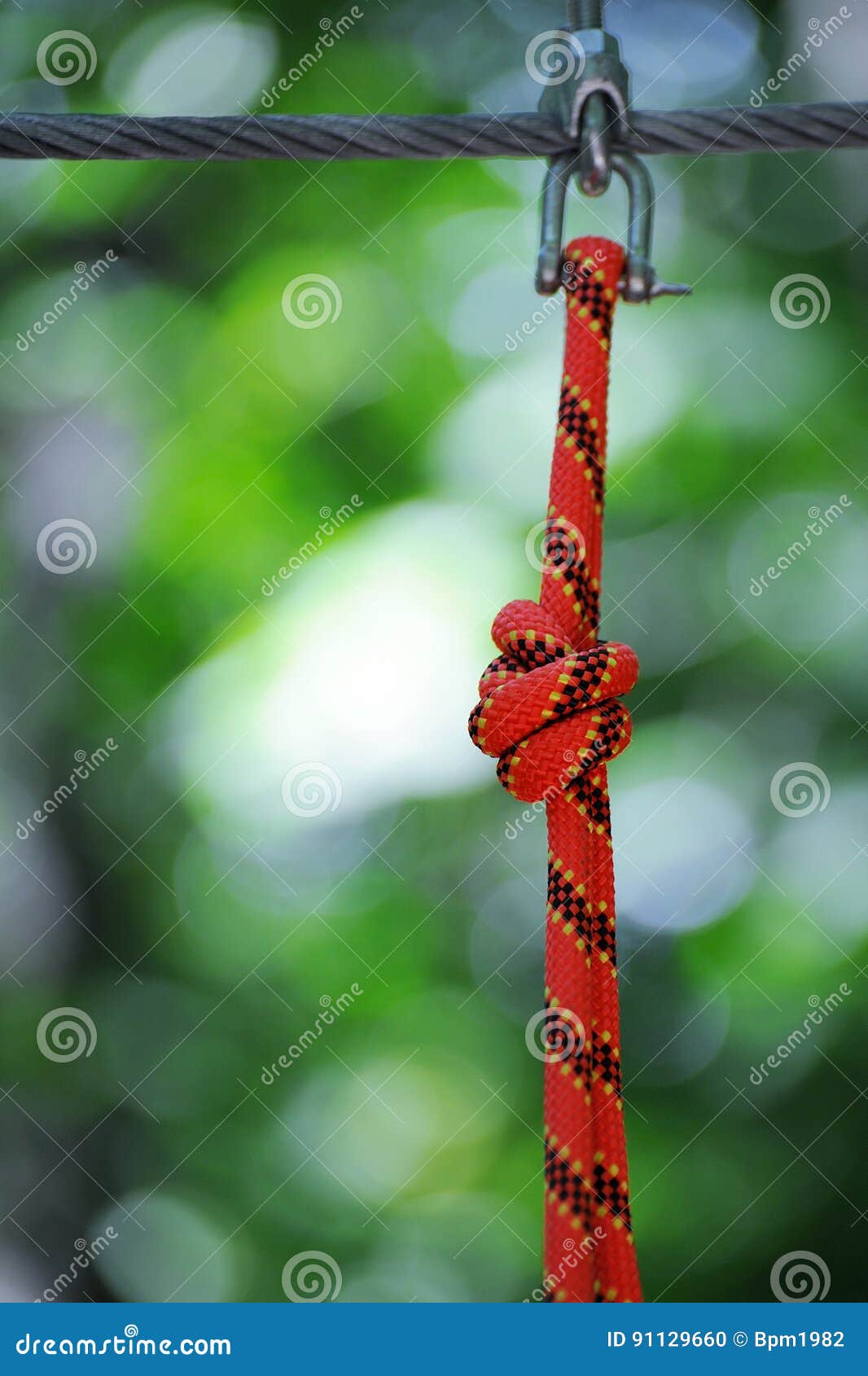 String with a knot stock photo. Image of cotton, knot - 91129660