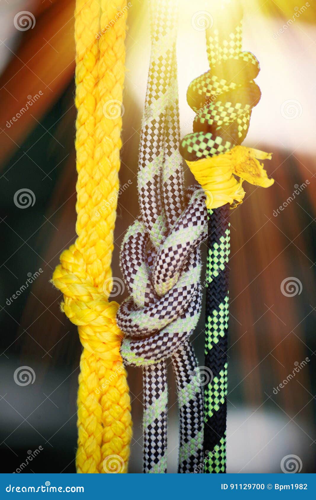 String With A Knot Stock Photo | CartoonDealer.com #12404112