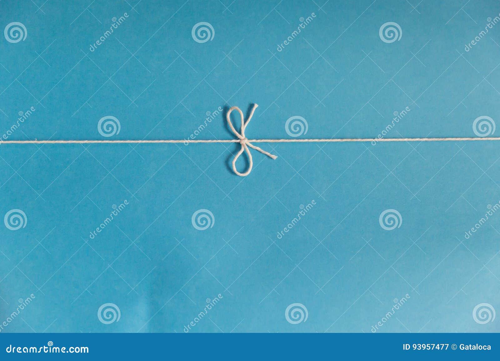 String With A Knot Stock Photo | CartoonDealer.com #12404112