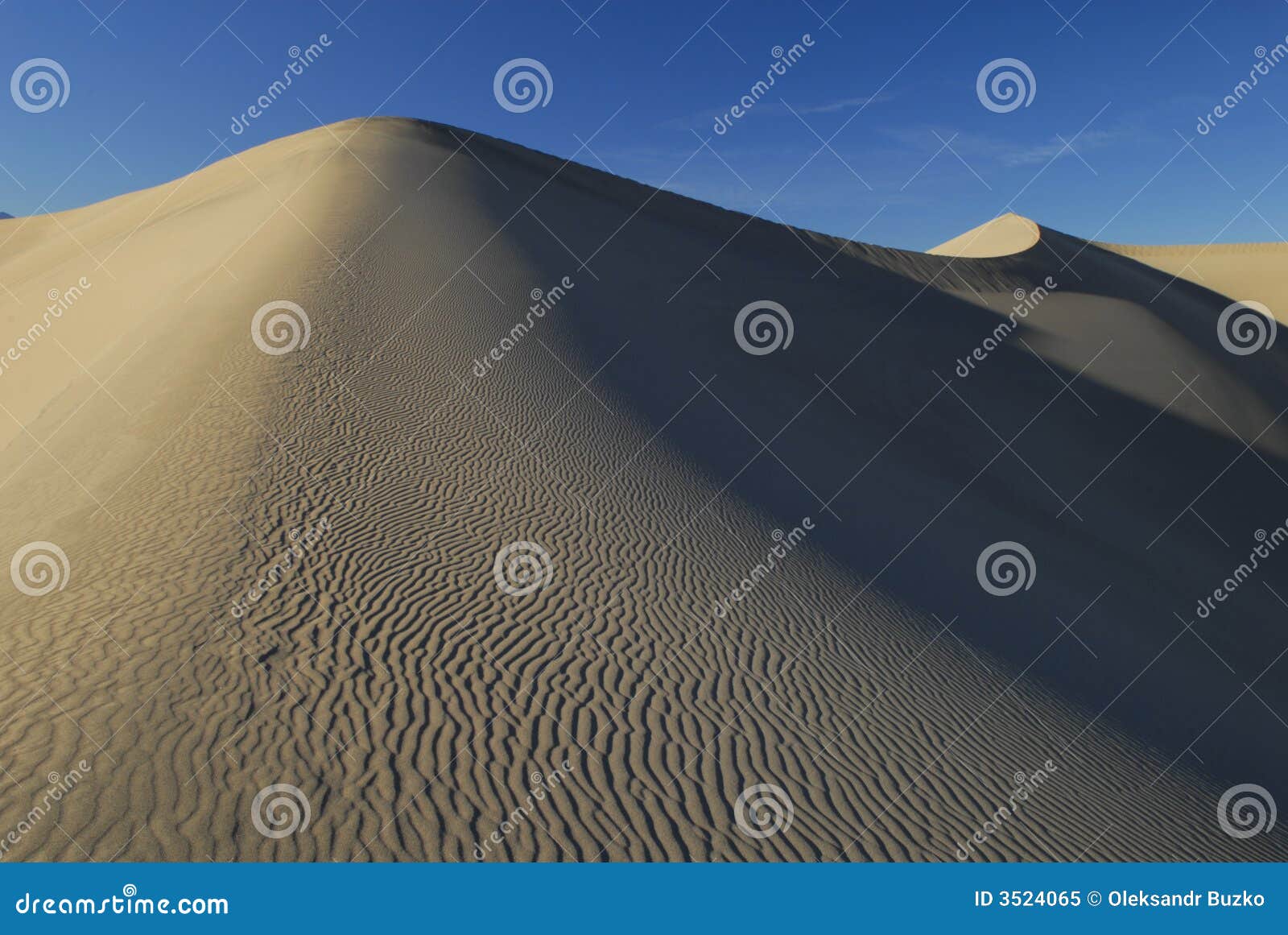 String of large sand dunes stock image. Image of challenging - 3524065