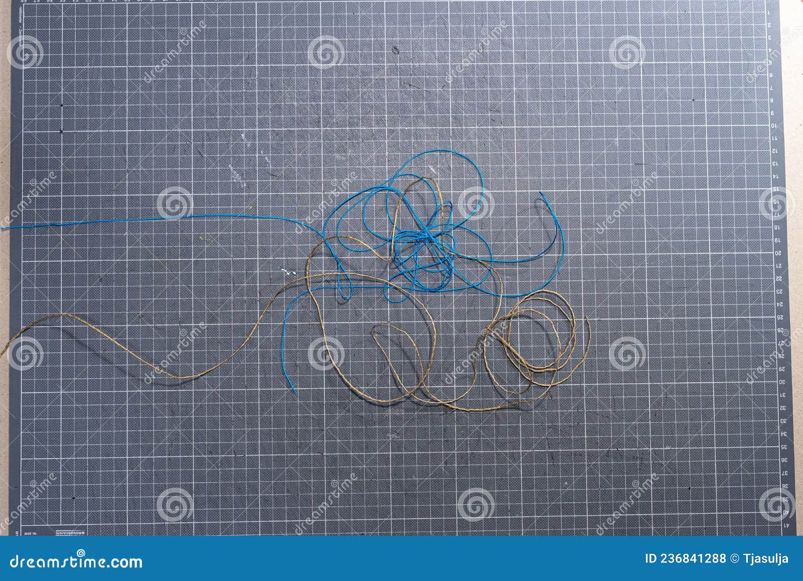 String - Material To Use for Homemade Decoration Stock Photo - Image of ...