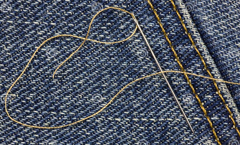 String and needle stock photo. Image of craftsmanship - 5676090