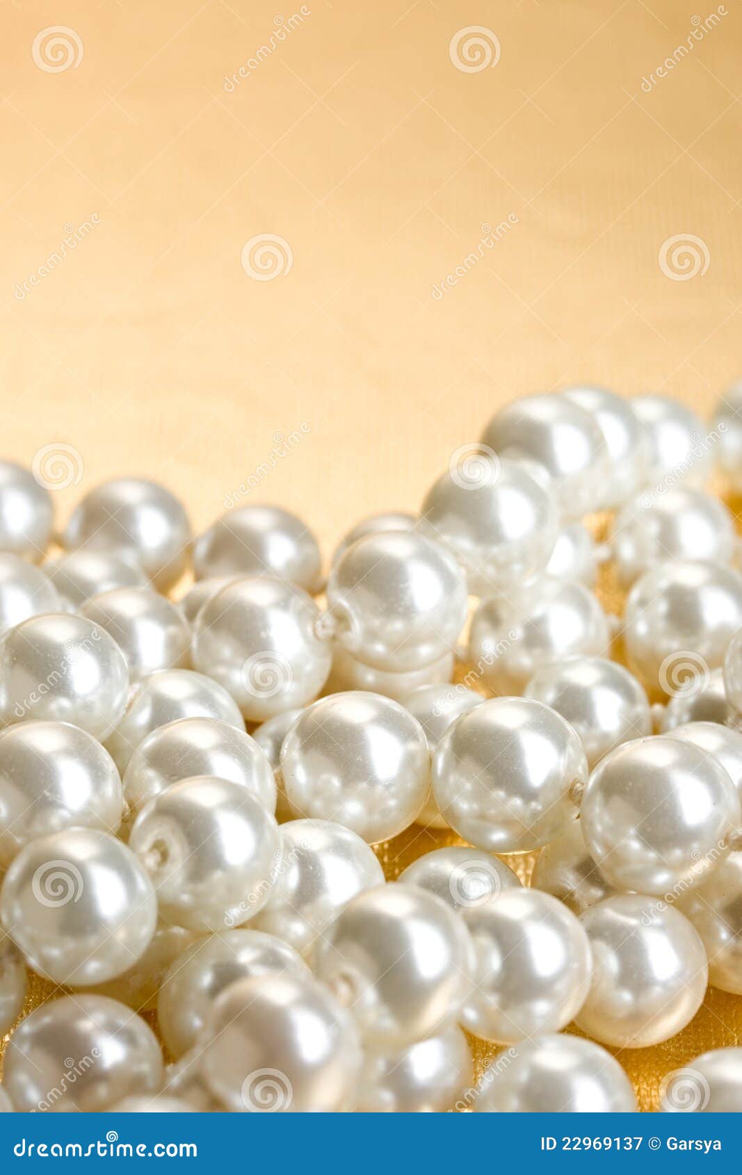 String of pearls stock image. Image of feminine, gift - 22969137