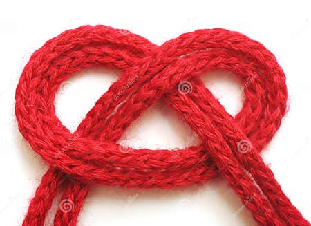String of red yarn stock image. Image of string, abstract - 19065219