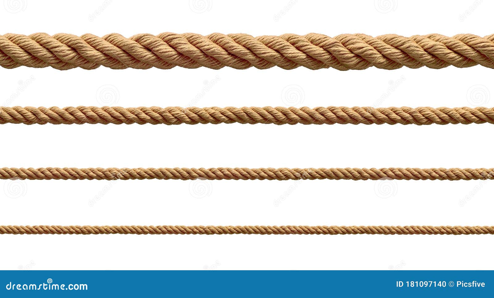 String Rope Cord Cable Line Stock Photo - Image of jute, cordage: 181097140