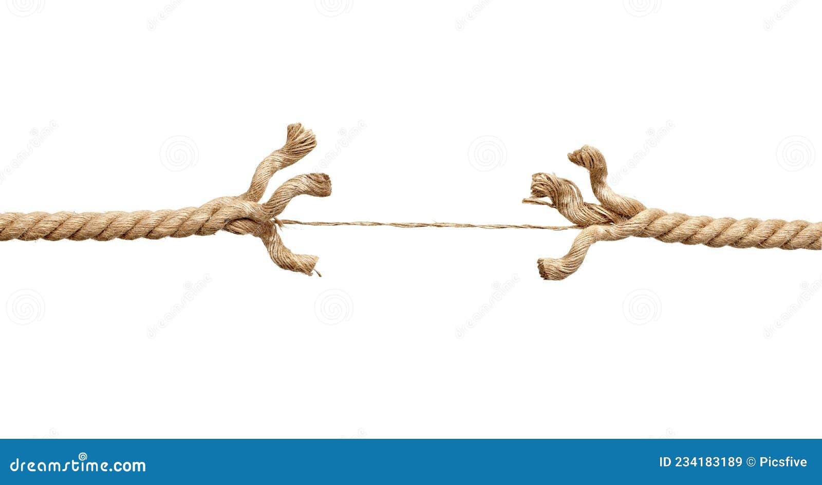 String Rope Cord Pressure Broken Stress Royalty-Free Stock Photo ...