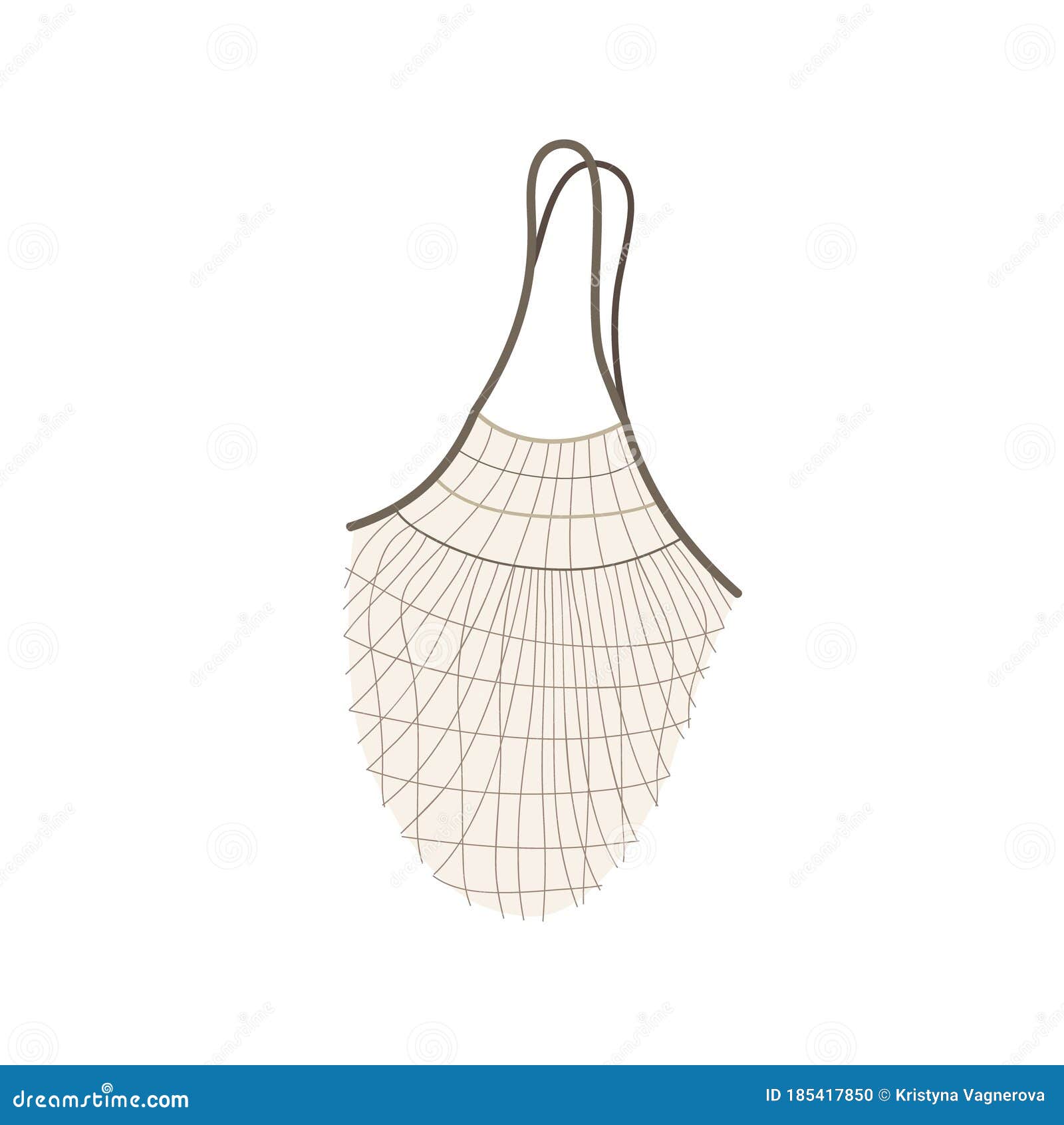 Net Bag Vector Illustration Graphic Icon Stock Vector - Illustration of ...
