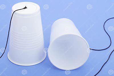 String telephone stock photo. Image of obsolete, cups - 3288382