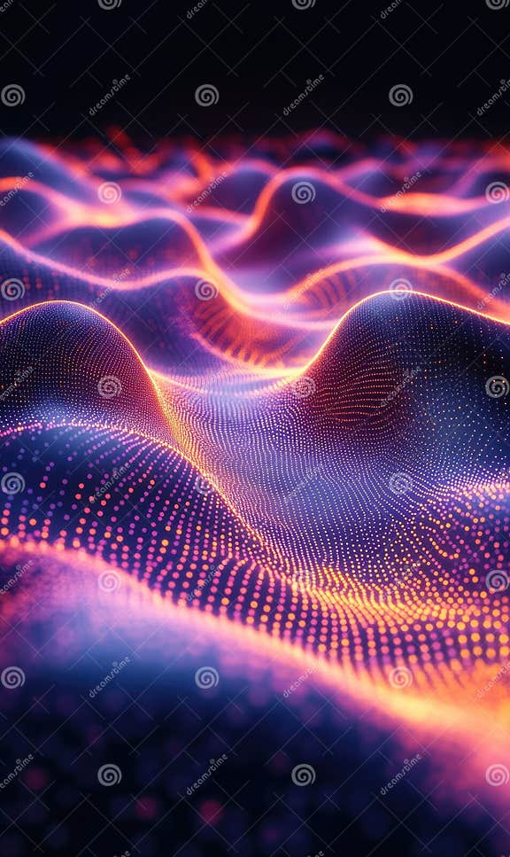 String Theory : Depiction of Quantum Strings, Showcasing the Subtle ...