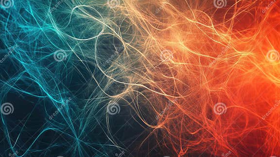 String Theory : Depiction of Quantum Strings, Showcasing the Subtle ...