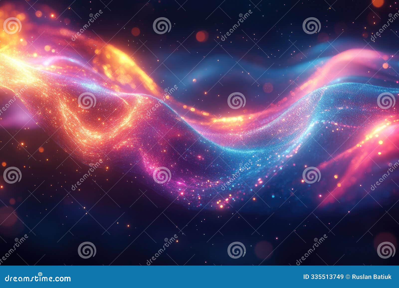 String Theory : Depiction of Quantum Strings, Showcasing the Subtle ...