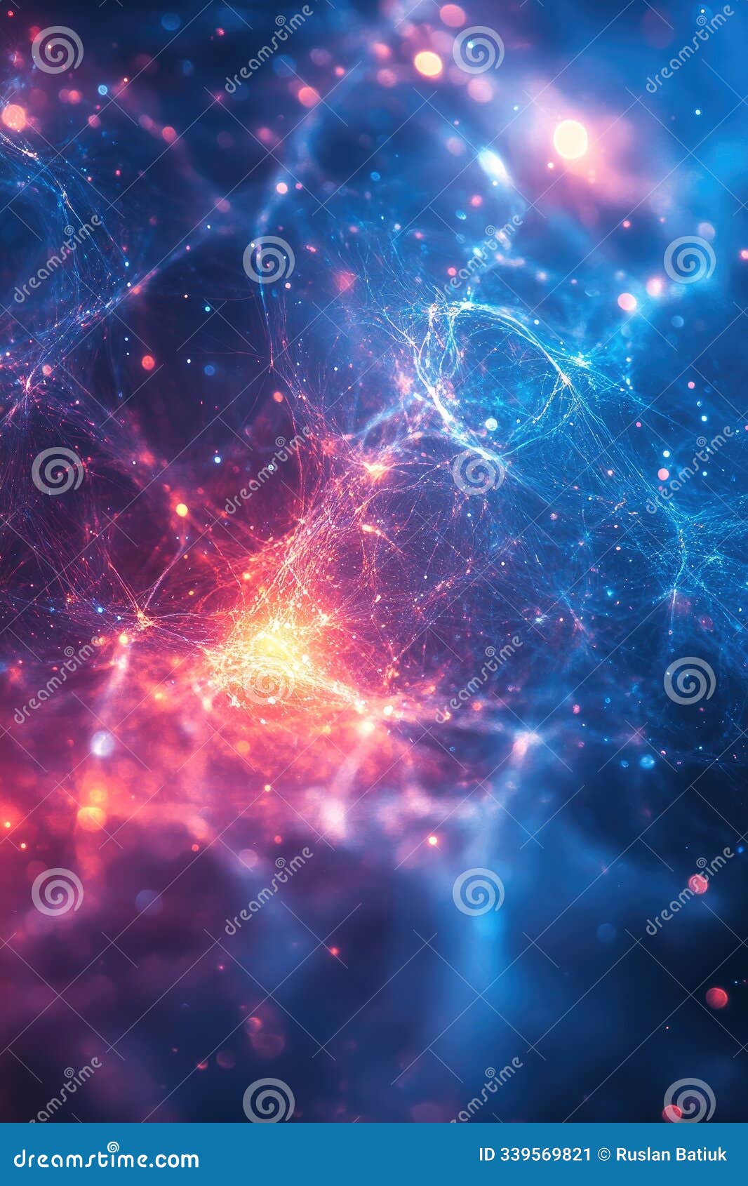 String Theory : Depiction of Quantum Strings, Showcasing the Subtle, Dynamic Interactions at ...