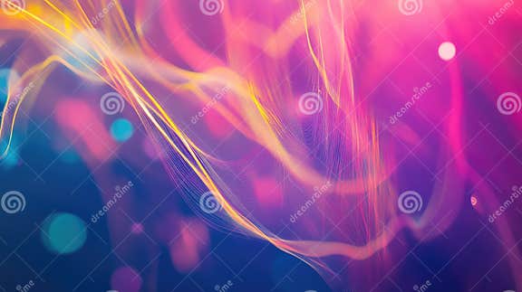 String Theory : Depiction of Quantum Strings, Showcasing the Subtle ...