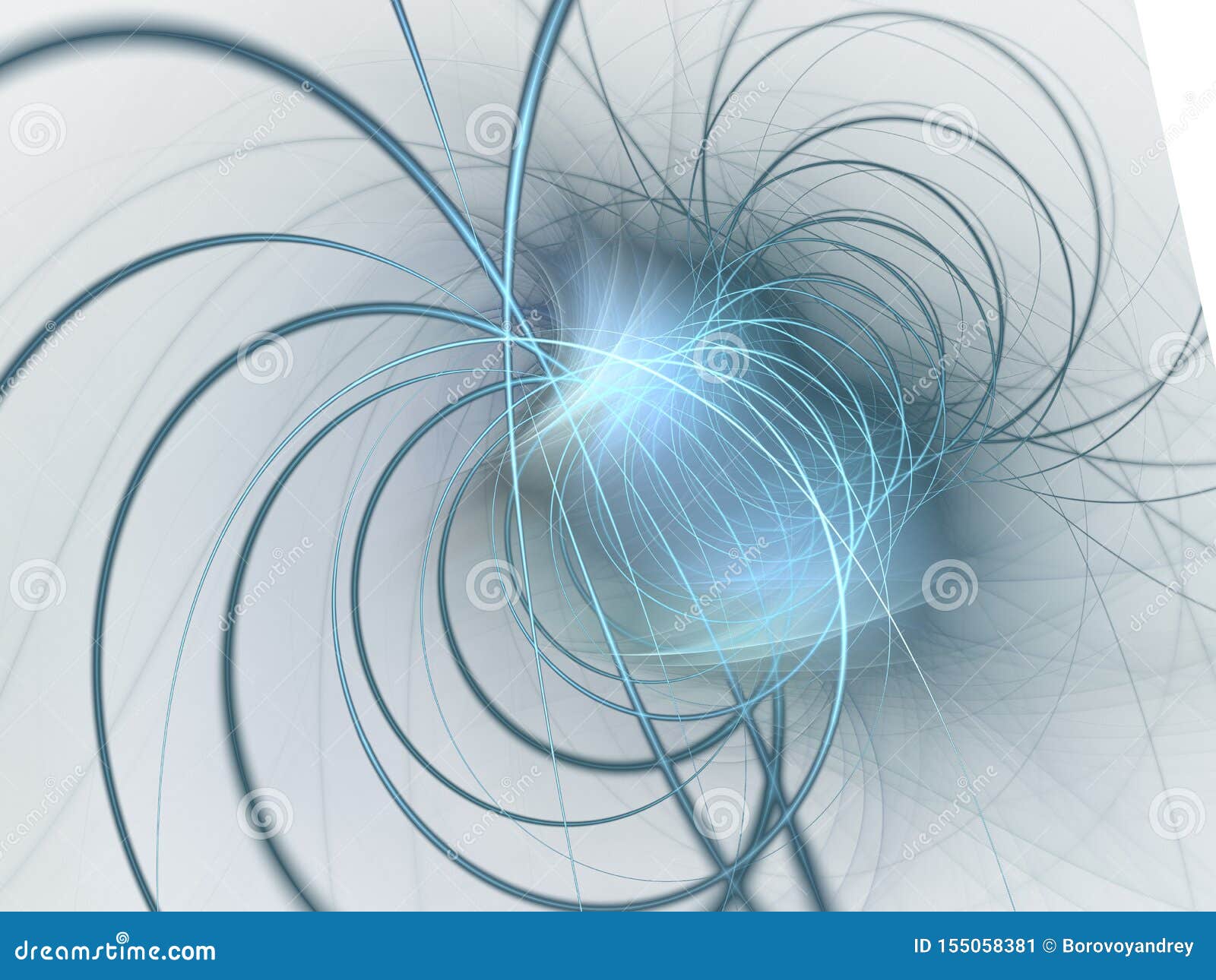 String Theory. Physical Processes And Quantum Entanglement Stock ...