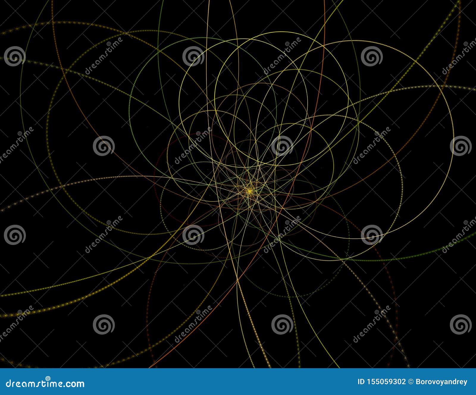 String Theory. Physical Processes and Quantum Entanglement Stock ...