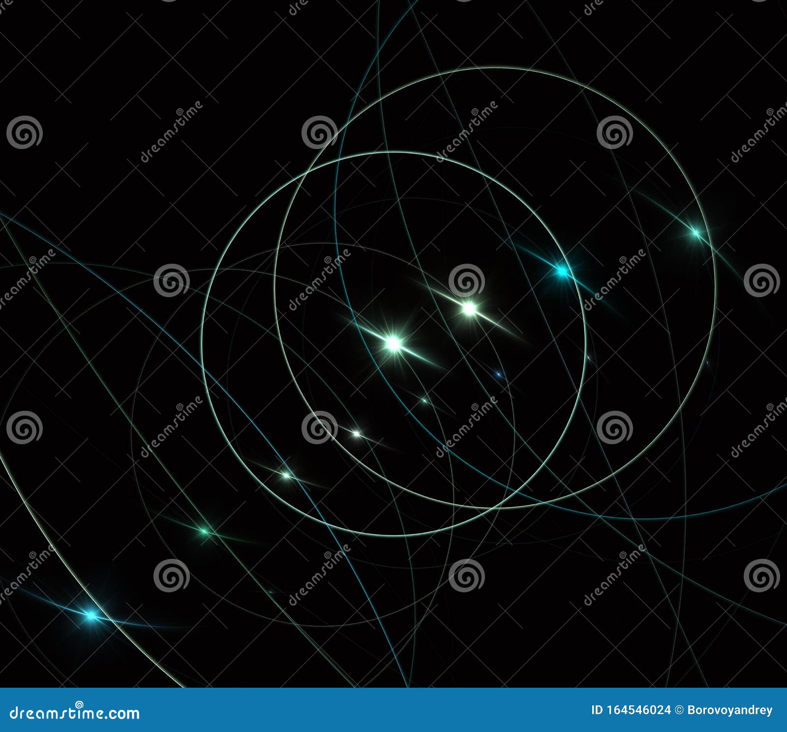 String Theory. Physical Processes and Quantum Entanglement Stock ...