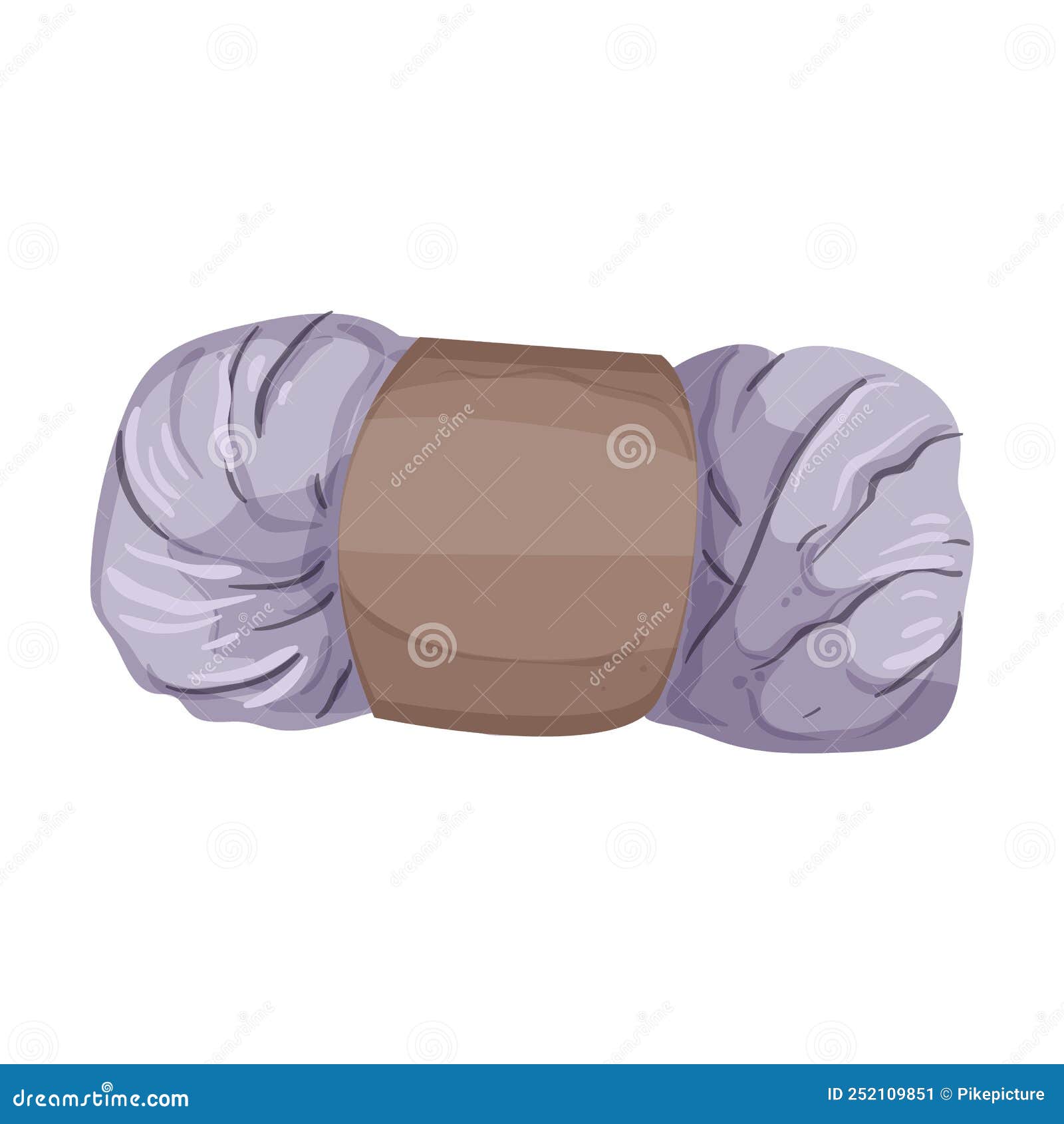 String Yarn Wool Cartoon Vector Illustration Stock Illustration ...