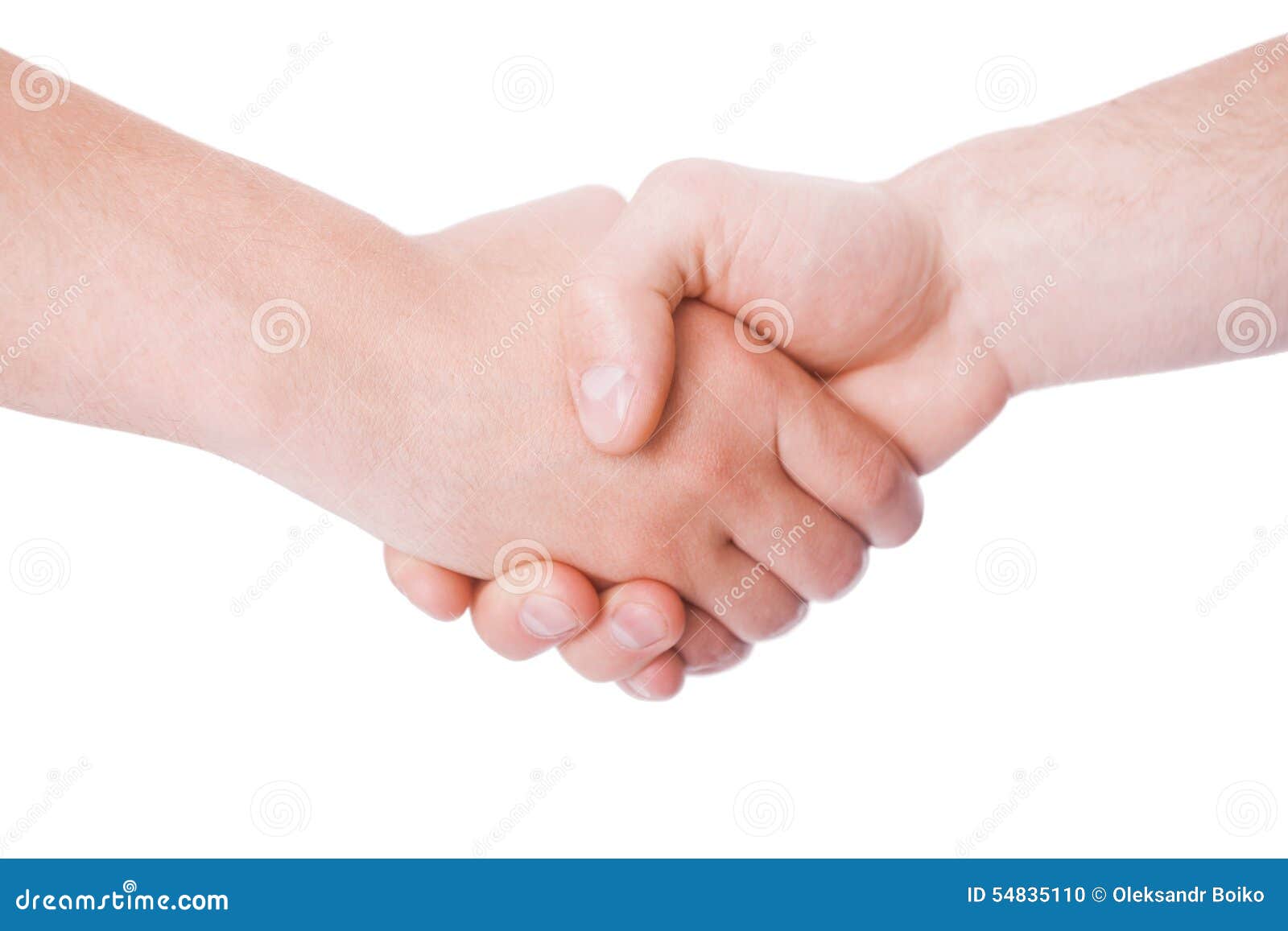 Stringere Le Mani Di Due Persone Di Sesso Maschile Fotografia Stock ...