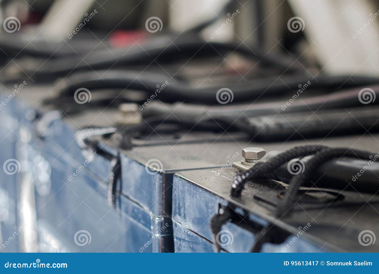 Strings of Batteries for the Uninterruptable Power Supply,battery Banks ...