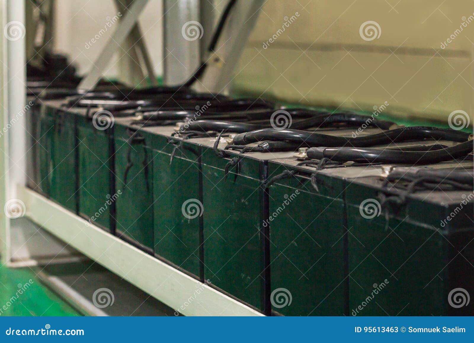 Strings of Batteries for the Uninterruptable Power Supply,battery Banks ...