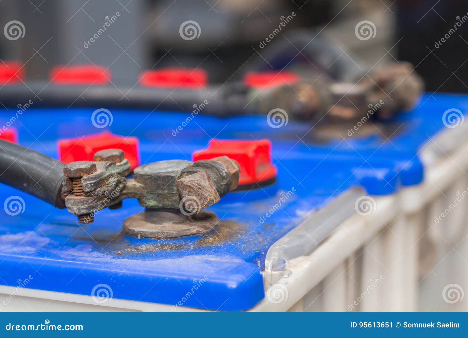 Strings Of Batteries For The Uninterruptable Power Supply,battery Banks ...