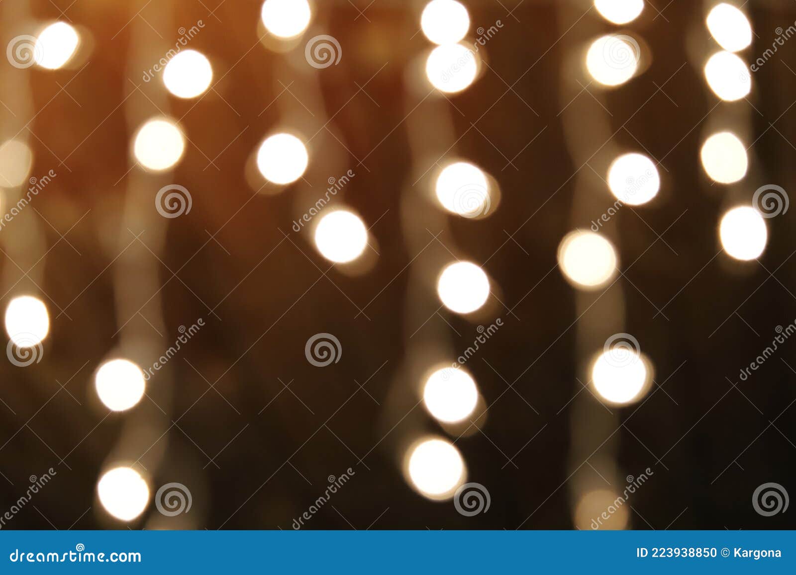 Strings of Blurred White Holiday Lights As a Background Stock Photo ...