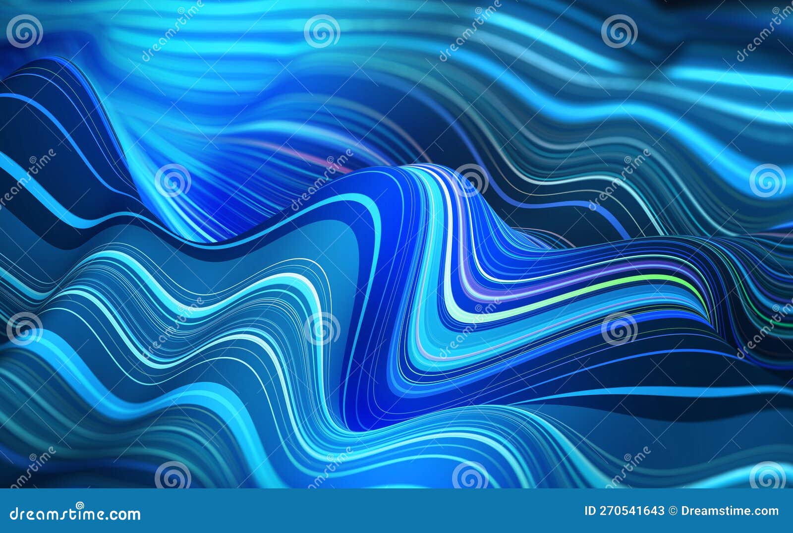 Strings, Waves, a Stream, a Jet of Current Emotions. Soft, Flowing ...