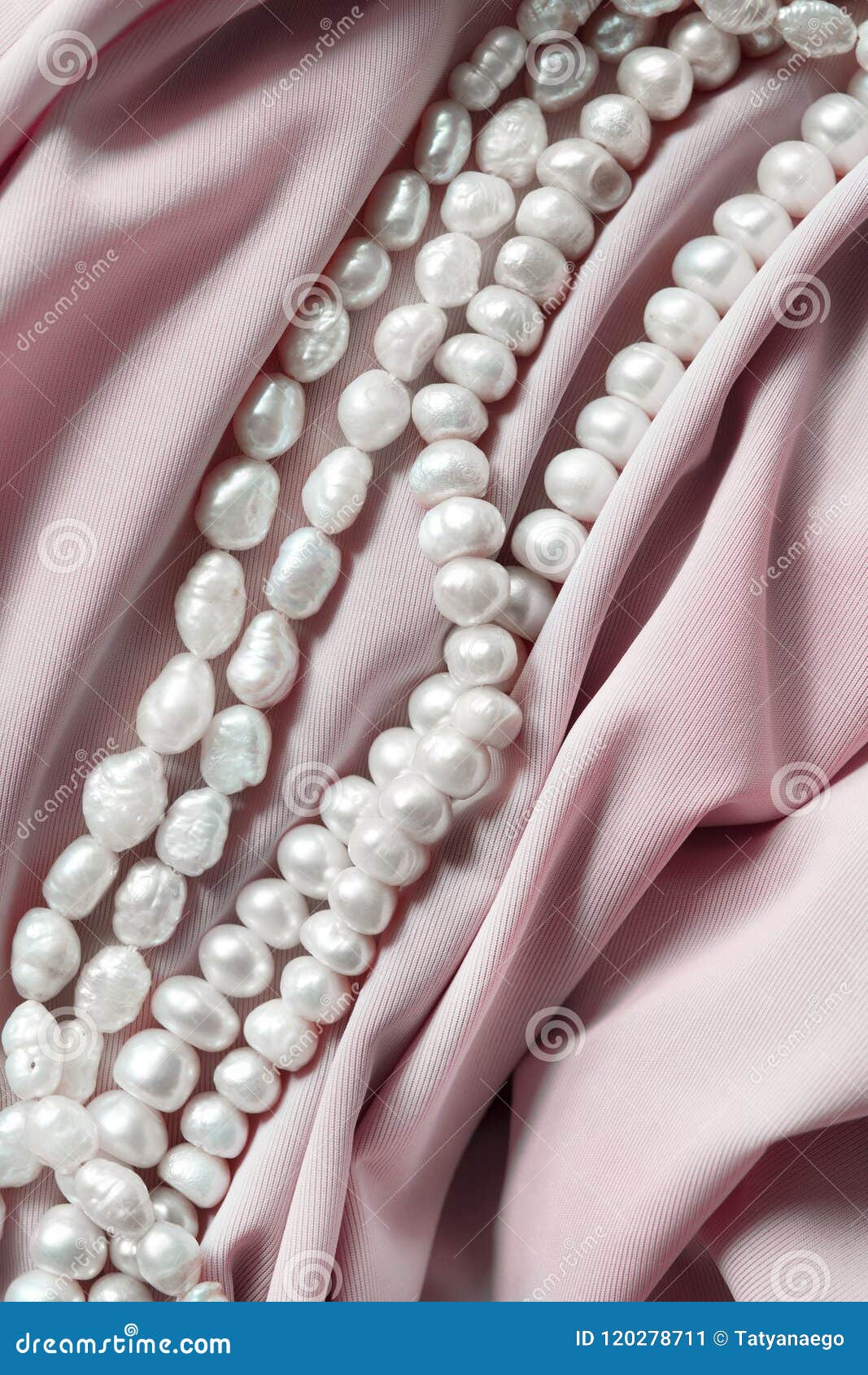 Pearl on silk stock image. Image of style, elegance - 120278711