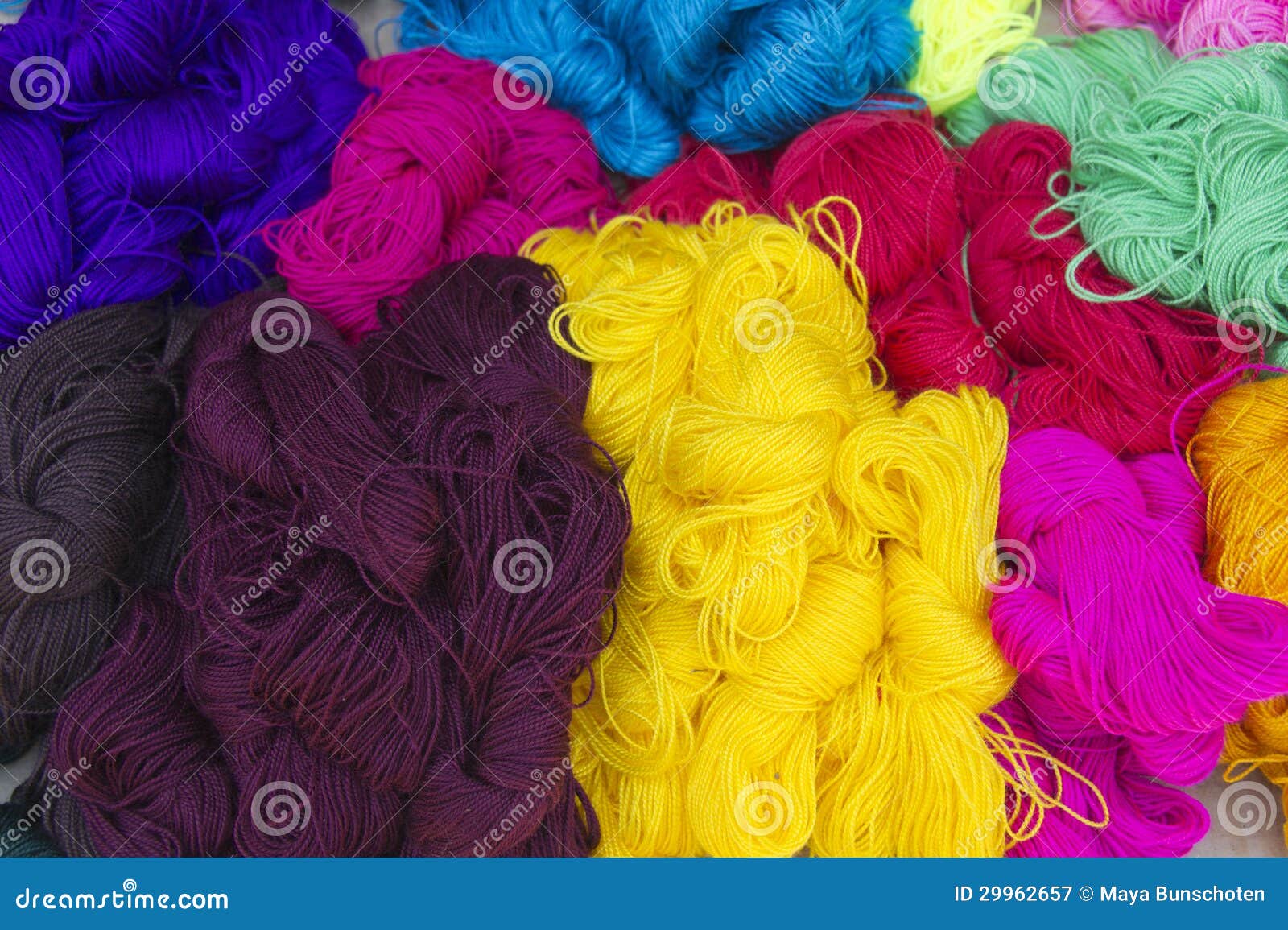 Strings of wool stock image. Image of material, embroidery - 29962657