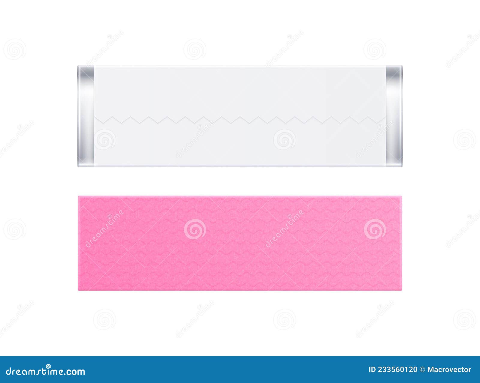 Strip Chewing Gums Composition Stock Vector - Illustration of concept ...