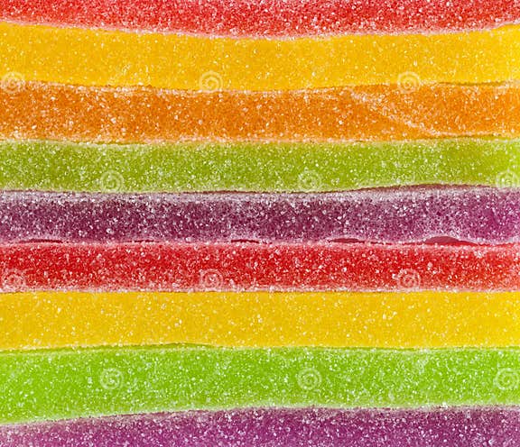 Strip colorful candy stock photo. Image of jelly, bonbon - 20000882