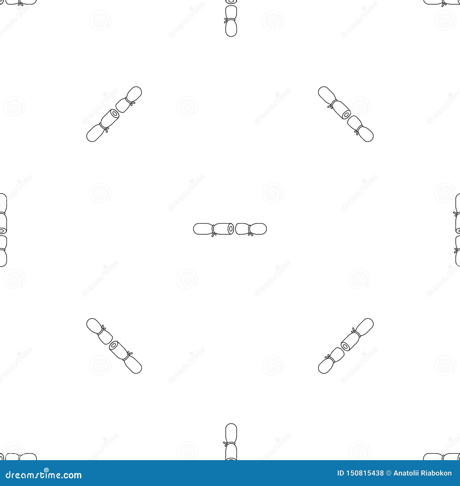 Strip Contraceptive Pattern Seamless Vector Stock Vector - Illustration ...
