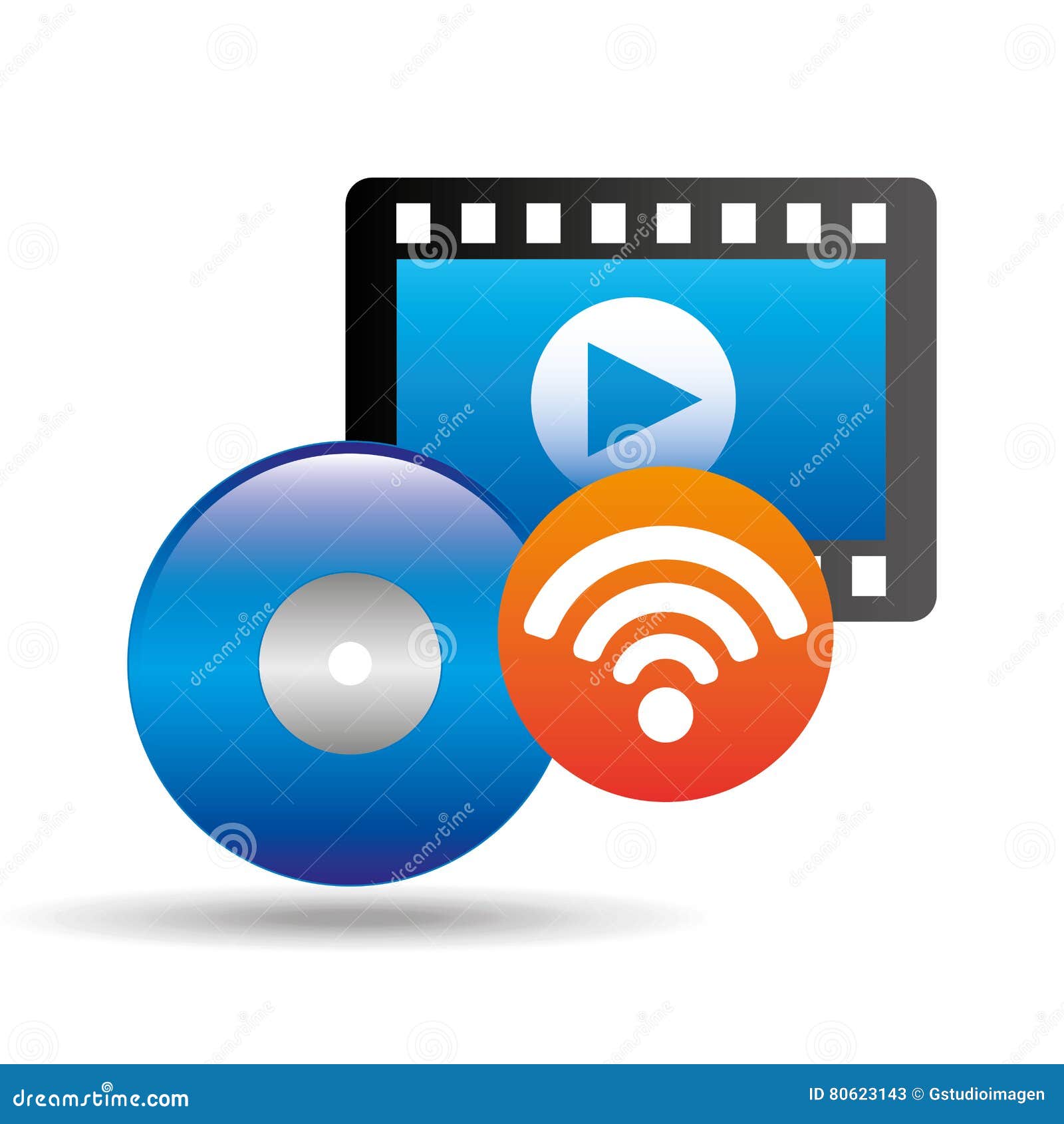 One Player Online Multi-Player Icon Cartoon Vector | CartoonDealer.com ...