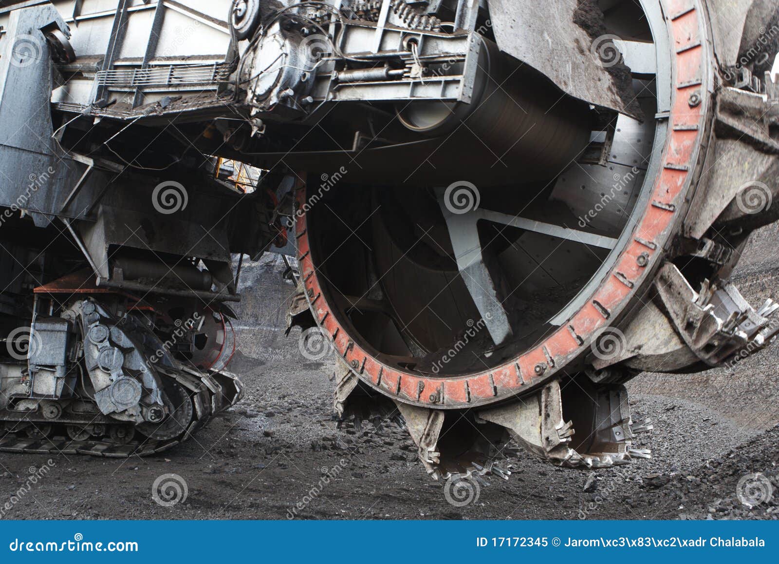 Strip mine stock image. Image of ground, enormous, carbon - 17172345