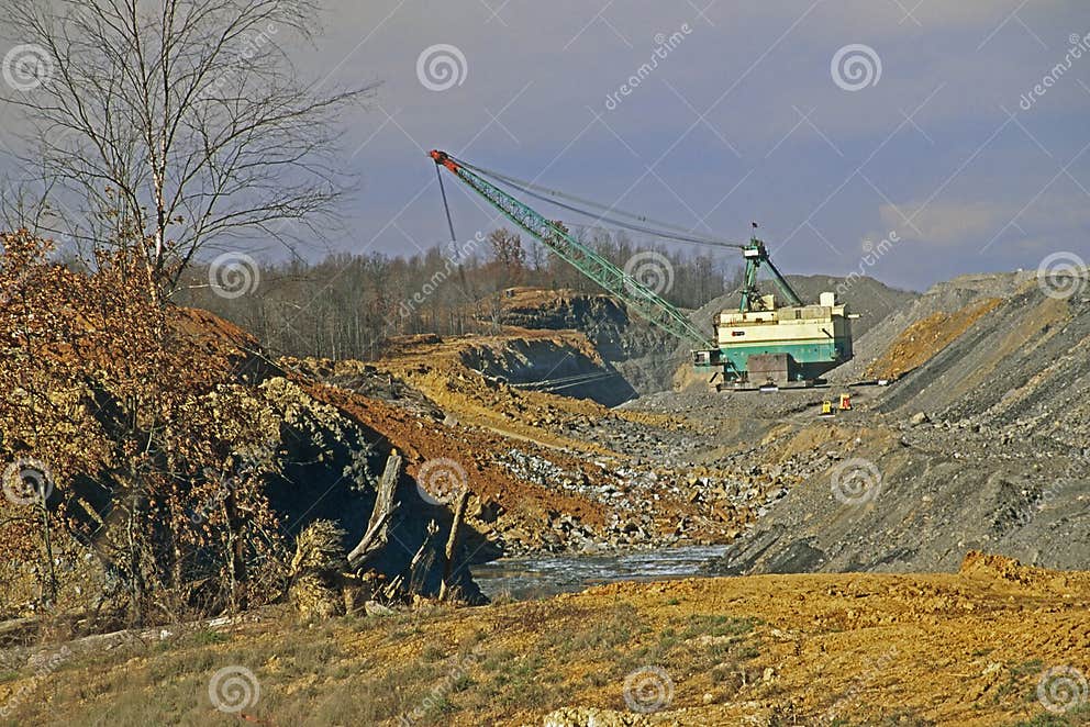Strip Mining stock photo. Image of states, mining, zone - 1128736