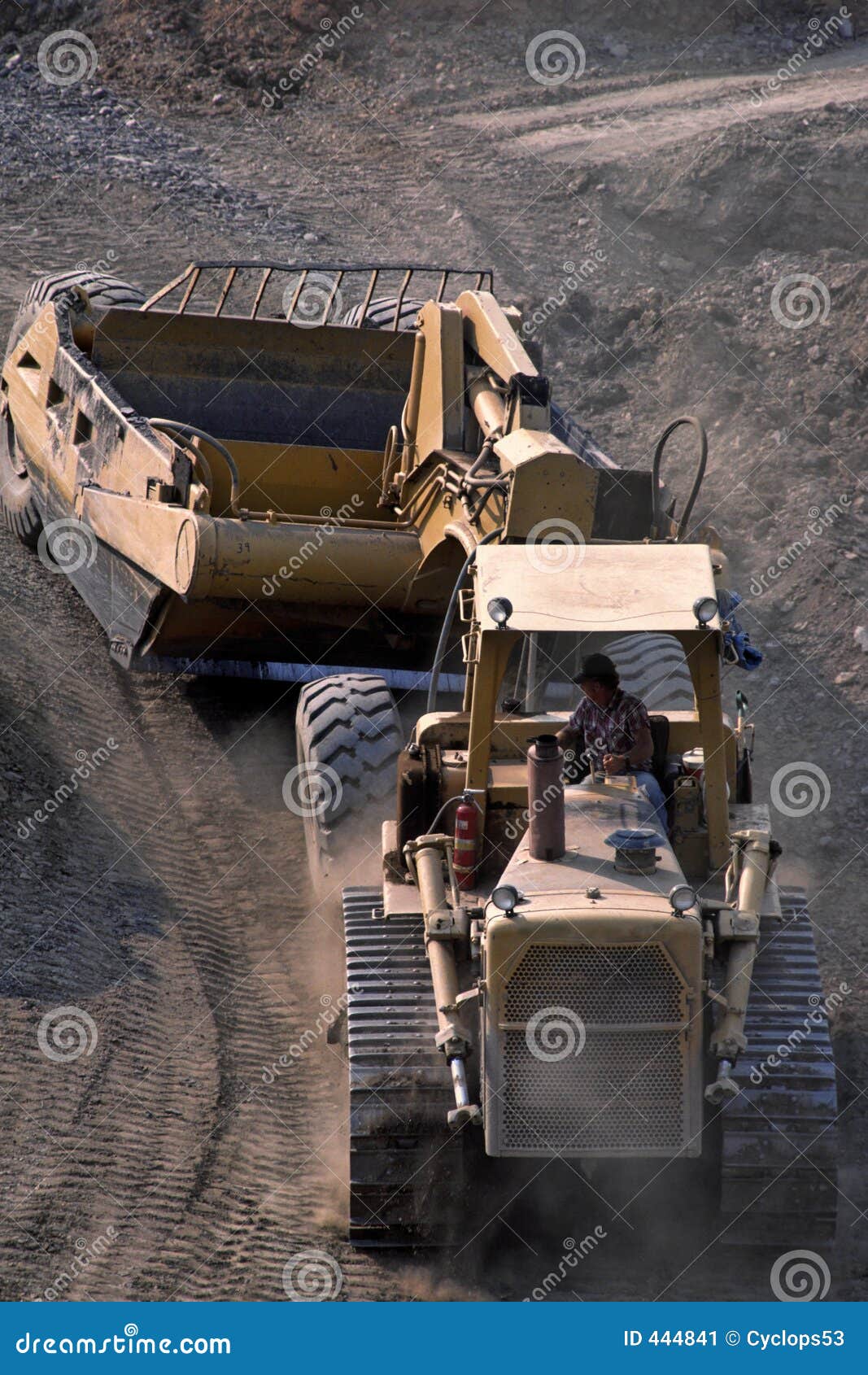 Strip mining coal stock image. Image of work, power, coal - 444841