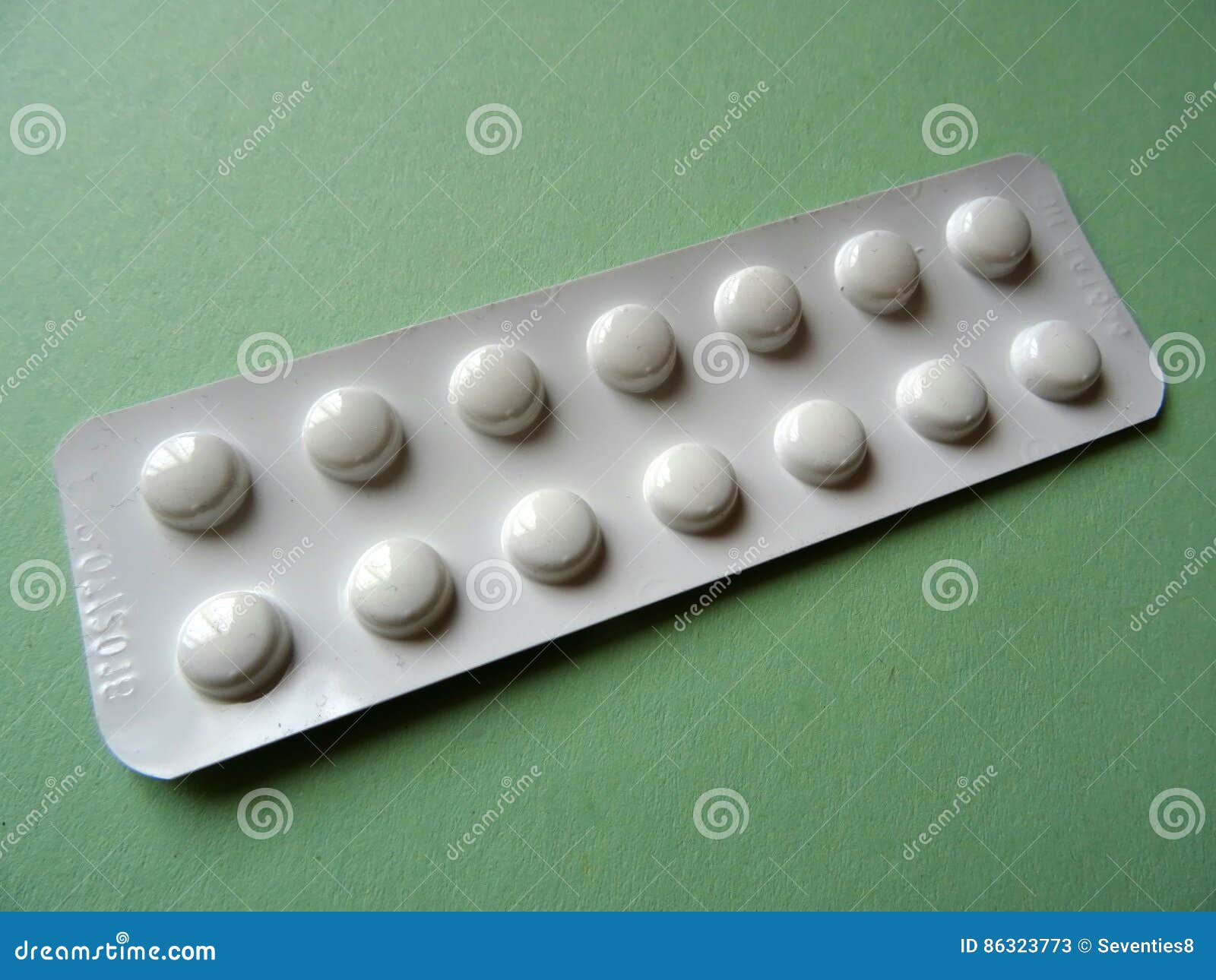 Strip Packets of Prescription Medication Tablets Stock Image - Image of ...