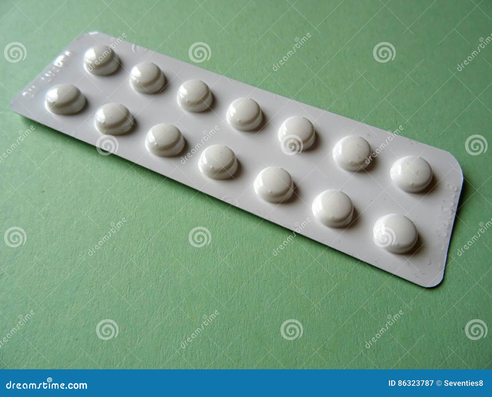 Strip Packets of Prescription Medication Tablets Stock Image - Image of ...