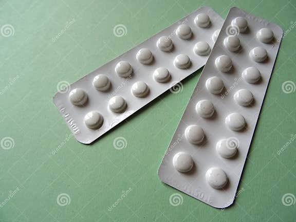 Strip Packets of Prescription Medication Tablets Stock Photo - Image of ...