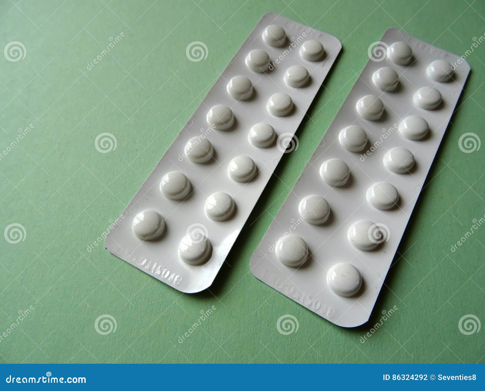 Strip Packets of Prescription Medication Tablets Stock Photo - Image of ...