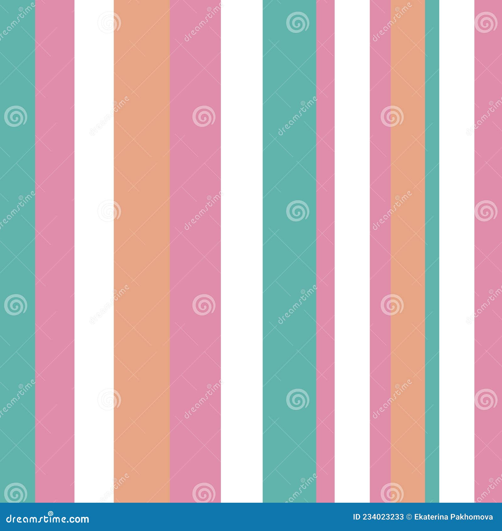 Strip Seamless Pattern. Colorful Linear Wallpaper, Wrapping Paper Stock ...