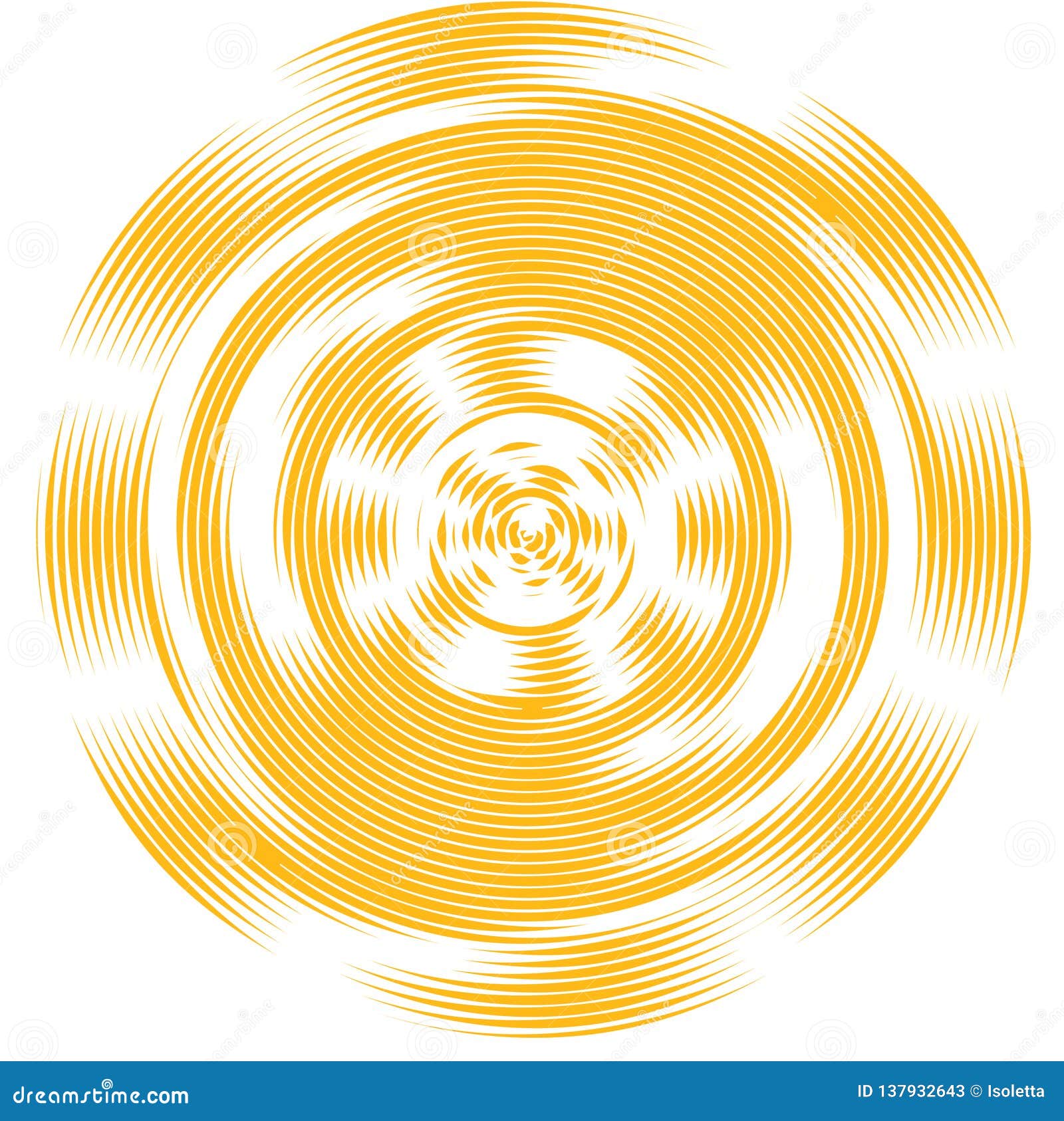 Stripe Circle Background, Abstract Pattern. Radial Graphic Element ...