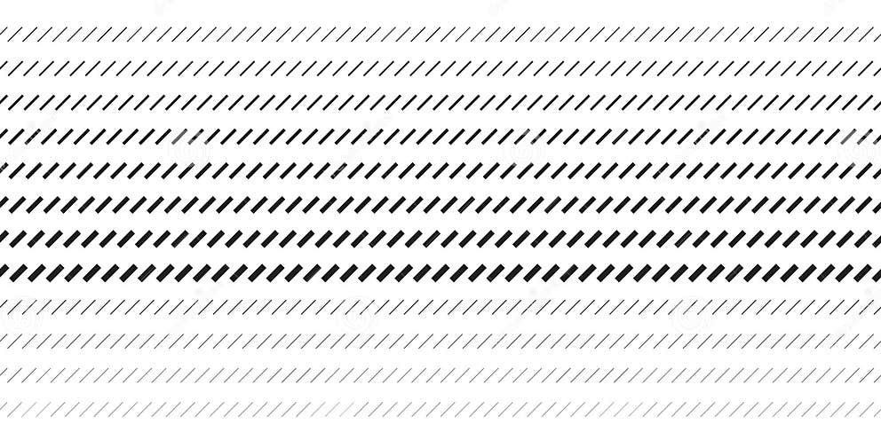 Stripe Dashed Line. Seamless Horizontal Pattern Stock Vector ... Stripe Dashed Line. Seamless Horizontal Pattern Stock Vector ...