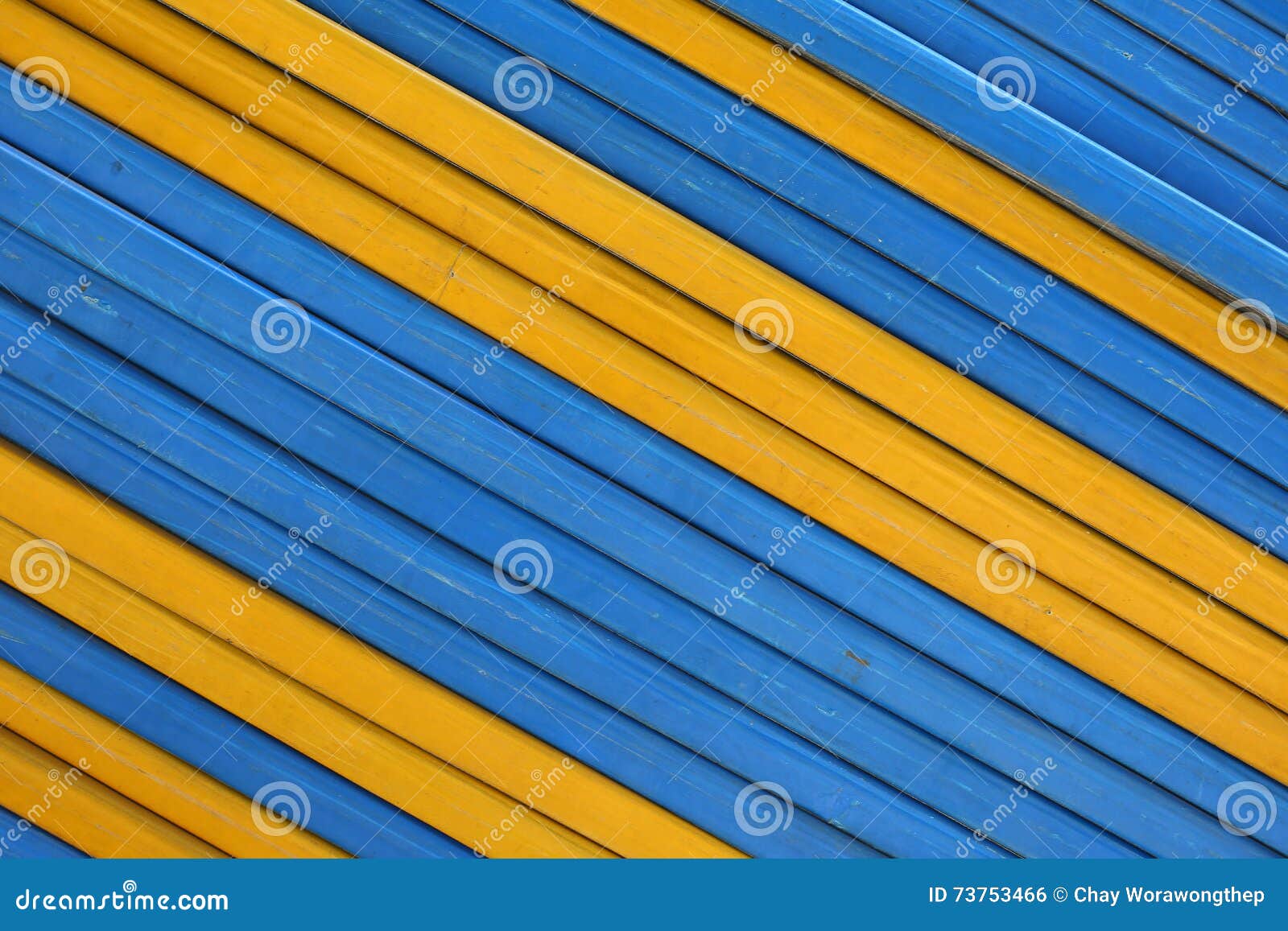 Stripe Line of Blue and Yellow Stock Photo - Image of design, surface ...