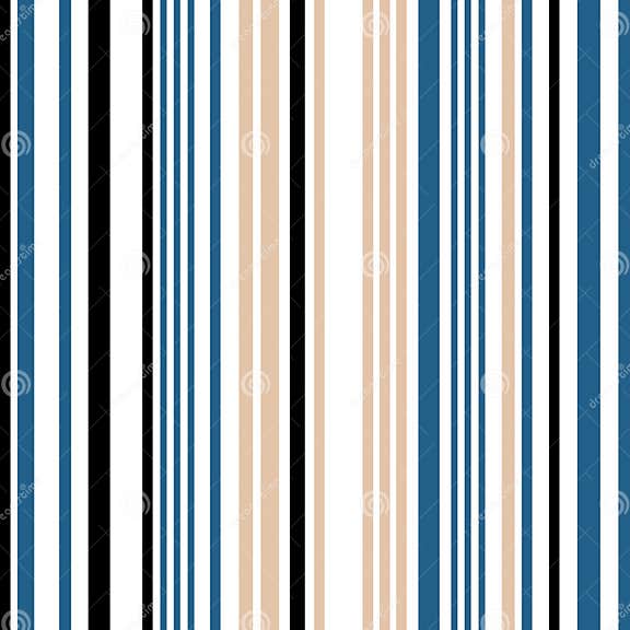 Stripe Seamless Pattern with Colorful Colors Parallel Stripes Stock ...