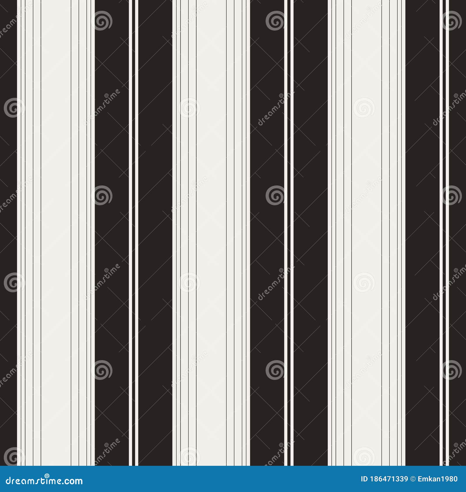 Stripe Seamless Pattern with Colorful Colors Parallel Stripes Stock ...